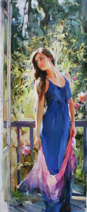 Michael and Inessa Garmash original painting On the Terrace